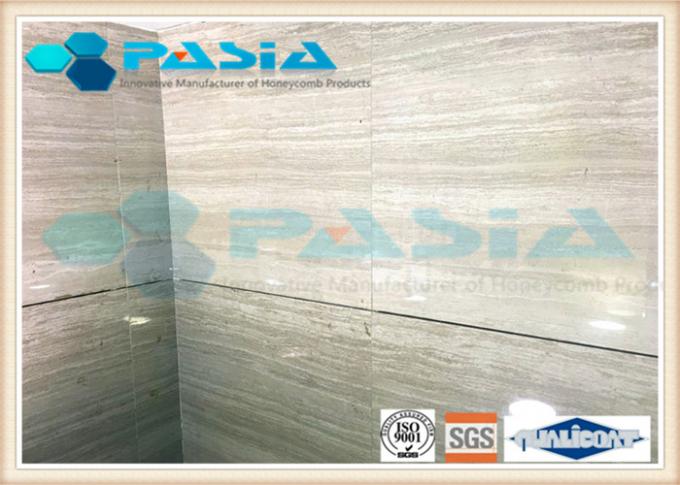 Interior Wall Design Lightweight Cladding Panels , Travertine Composite ...
