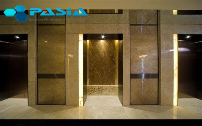 Stone Veneer Honeycomb Composite Panels For Elevator'S Wall / Floor ...