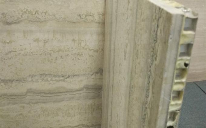 Customized Shape Honeycomb Stone Cladding Panels 12mm - 25mm Thickness