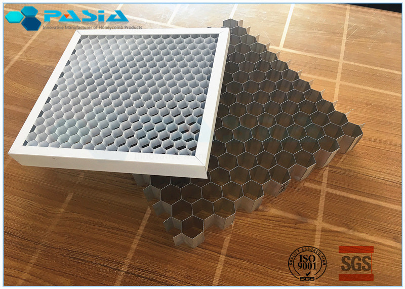ISO Honeycomb Core For Transportation Industry , Honeycomb Structure ...