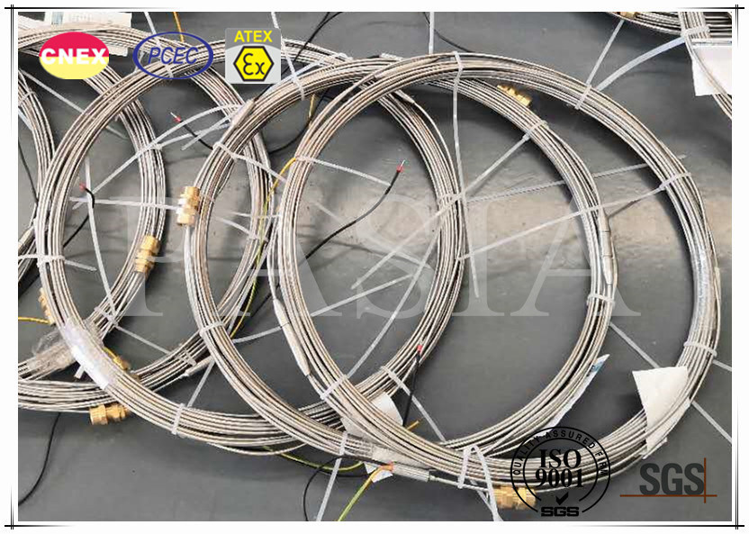 Mineral Insulated Copper Cable Double Core Heating Element For Heater