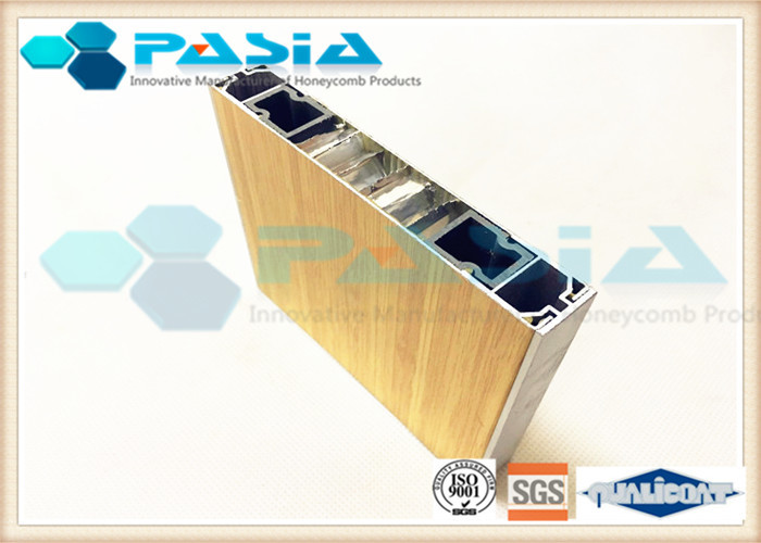RHS / C Channel Sealed Aluminum Honeycomb Panels Bus / Train / Subway ...