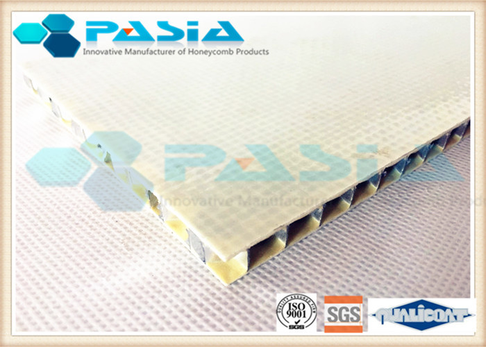 Customized Size FRP Honeycomb Panel , Honeycomb Structural Panels Anti ...
