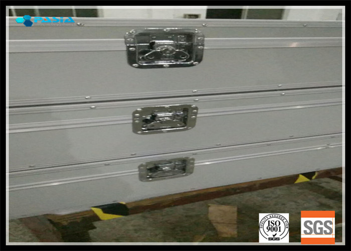 Large Aluminium Transport Box , Honeycomb Core Aluminium Storage Boxes