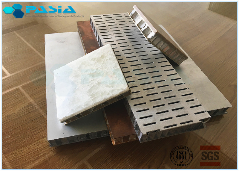 Sound And Heat Perforated Honeycomb Core / Honeycomb Material With ...